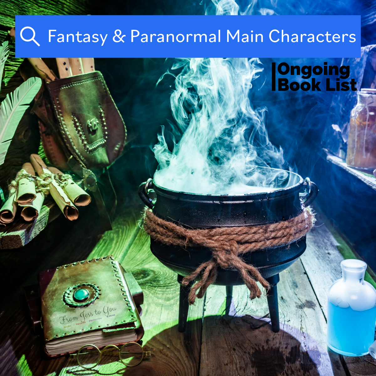 Paranormal & Fantasy Book Characters: A Comprehensive List – From Jess ...